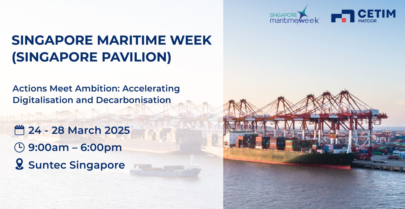 Singapore Maritime Week (SMW) 2025 - Matcor Technology & Services Pte Ltd